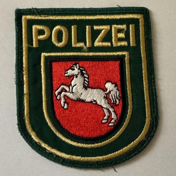 Other | Vintage West German Police Polizei Patch | Poshmark